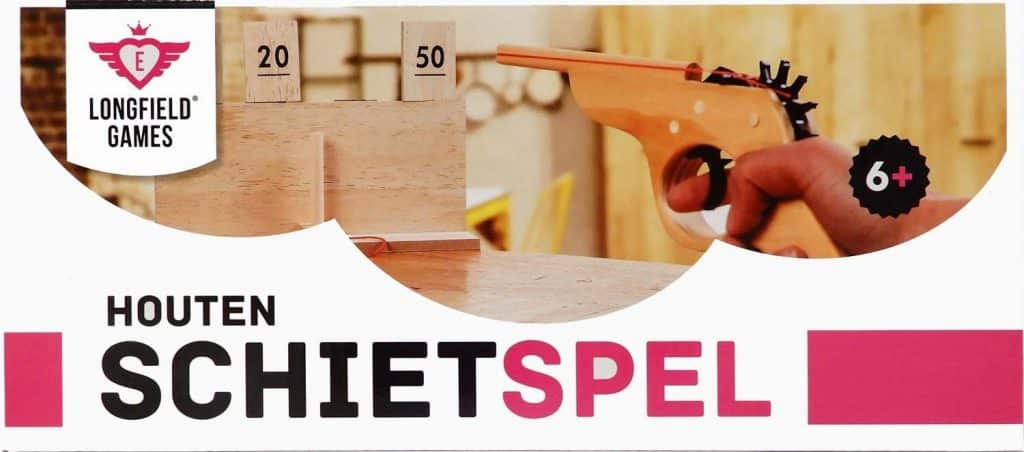 Houten schietspel - Beregoed Speelgoed